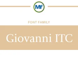 ITC Giovanni Bold: Free Font Download | MaisFontes