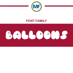 Balloons Normal Font: Free Download | MaisFontes