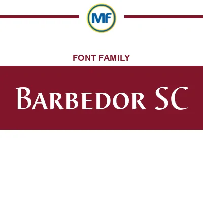 Barbedor SC Font Family: Download Free | MaisFontes