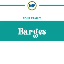 Barges: Download Free Font | MaisFontes