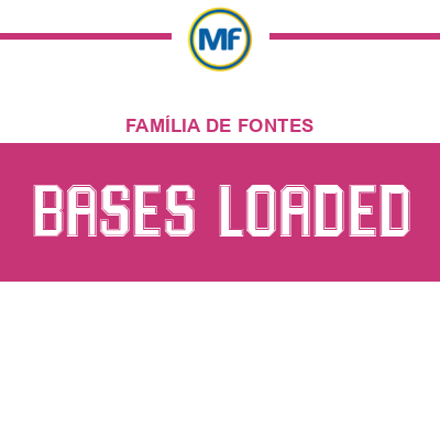 Bases Loaded Família de Fontes: Baixe Grátis | MaisFontes