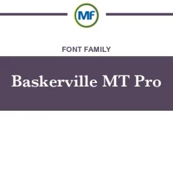 Baskerville MT Pro Bold: Free Font Download | MaisFontes