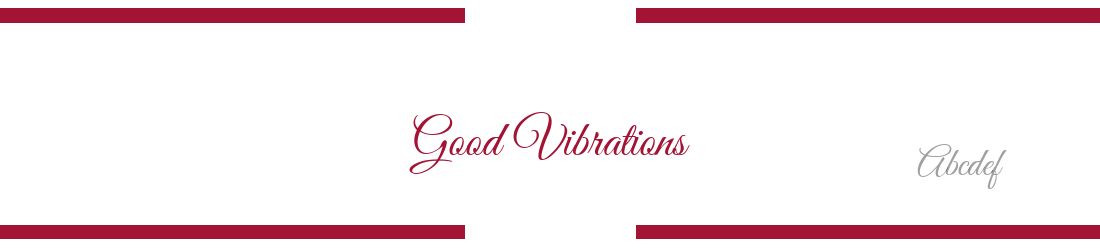Good Vibrations Script Font: Free Download | MaisFontes
