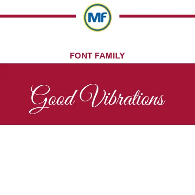 Download Good Vibrations Script Fonts | MaisFontes