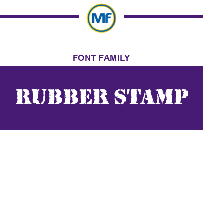 Download Rubber Stamp Fonts | MaisFontes