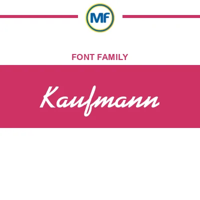 Download Kaufmann Fonts | MaisFontes