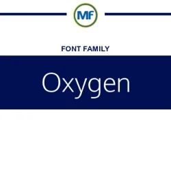 Oxygen Bold: Free Font Download | MaisFontes