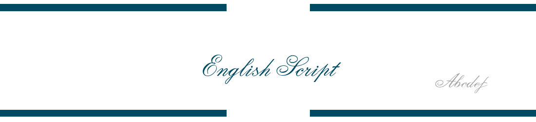 English Script EF Bold: Free Font Download | MaisFontes