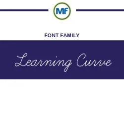 Learning Curve: Free Font Download | MaisFontes