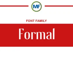 Formal Normal: Free Font Download | MaisFontes