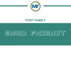 Bad robot Font: Free Download | MaisFontes