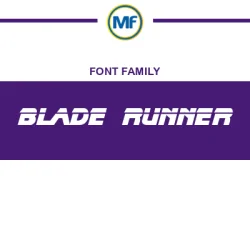 Blade Runner Movie Font: Free Download | MaisFontes