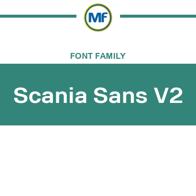 Scania Sans V2 Font Family: Download Free | MaisFontes