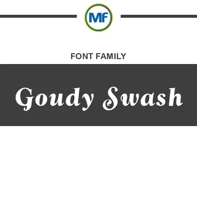 Download Goudy Swash Fonts | MaisFontes
