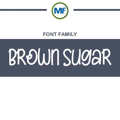 Download Brown Sugar Fonts | MaisFontes