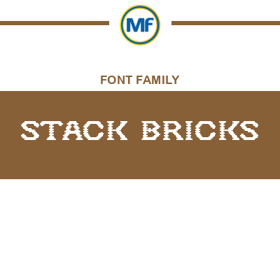 Download Stack Bricks Fonts | MaisFontes