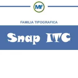 Snap ITC Std: Descargar Fuente Gratis | MaisFontes