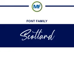 Scotland Font: Free Download | MaisFontes
