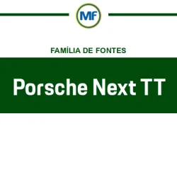 Porsche Next TT: Baixar Fonte Grátis | MaisFontes