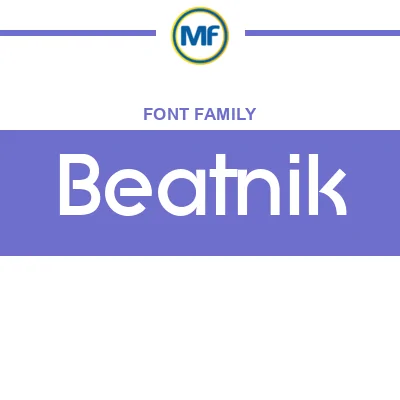 Beatnik Font Family: Download Free | MaisFontes