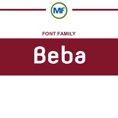 Beba Font Family: Download Free | MaisFontes