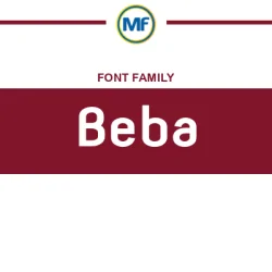 Beba Bold: Download Free Font | MaisFontes