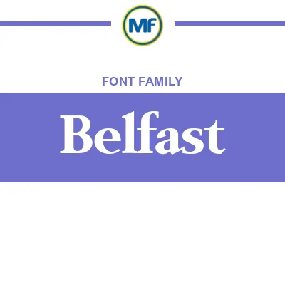 Belfast Font Family: Download Free | MaisFontes
