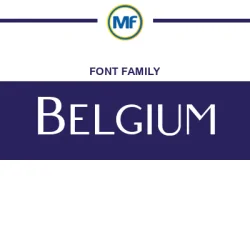 Belgium Regular: Free Font Download | MaisFontes