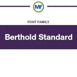 Berthold Standard ExtraBold: Free Font Download | MaisFontes