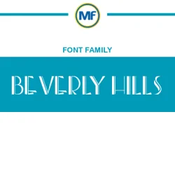 BEVERLY HILLS COP: Free Font Download | MaisFontes