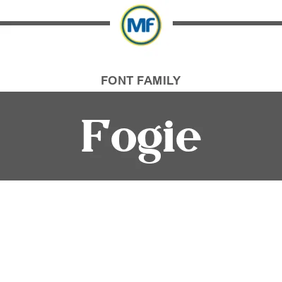 Download Fogie Fonts | MaisFontes