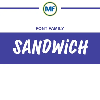 Download Sandwich Fonts | MaisFontes