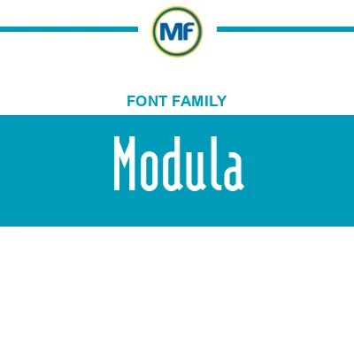 Modula Font Family: Free Download | MaisFontes