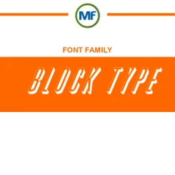 Block Type: Free Font Download | MaisFontes
