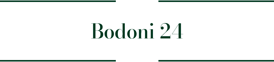 Bodoni 24 Medium: Free Font Download | MaisFontes