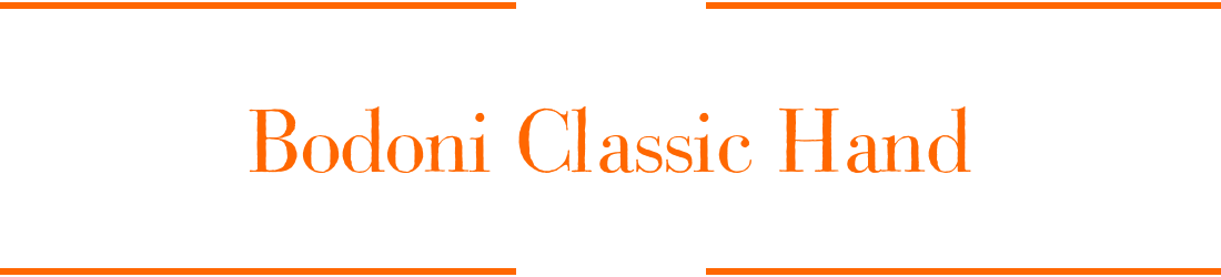 Bodoni Classic Hand Bold: Free Font Download | MaisFontes
