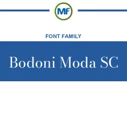 Bodoni Moda SC Regular Font: Free Download | MaisFontes