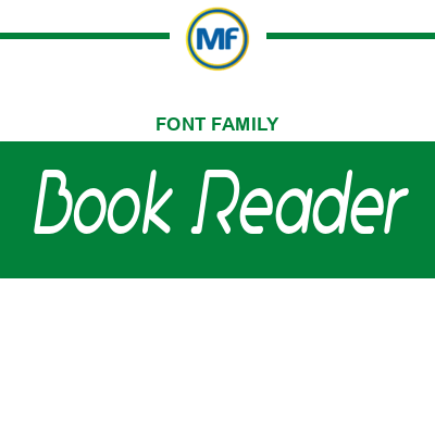 Book Reader Font Family: Download Free | MaisFontes