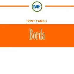 Borda Regular: Free Font Download | MaisFontes