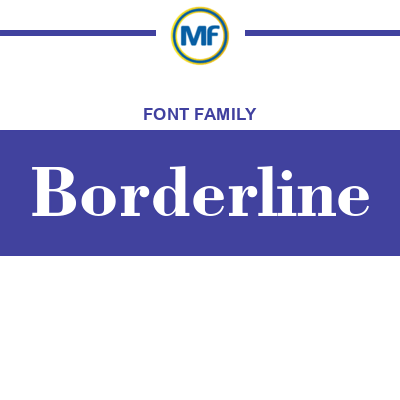 Borderline Font Family: Free Download | MaisFontes