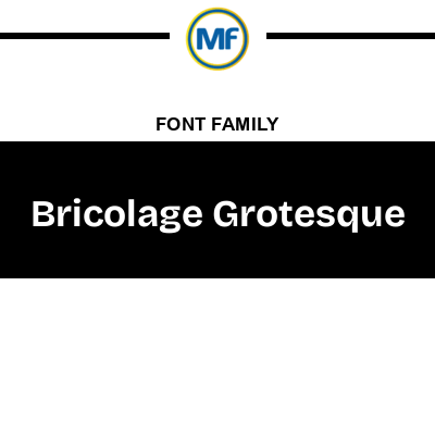 Bricolage Grotesque Font Family: Free Download (Google Fonts) | MaisFontes