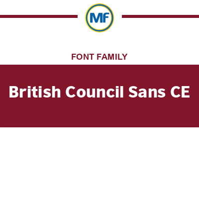British Council Sans CE Font Family: Download Free | MaisFontes