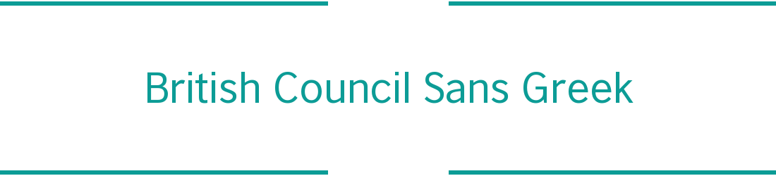 British Council Sans Greek Bold: Free Font Download | MaisFontes