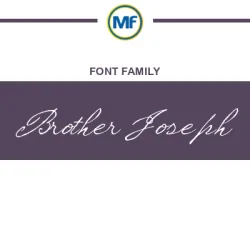 Brother Joseph Script: Free Font Download | MaisFontes