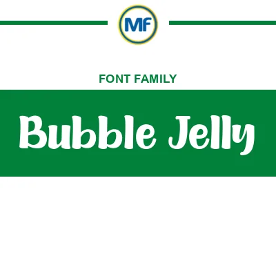 Bubble Jelly Font Family: Download Free | MaisFontes