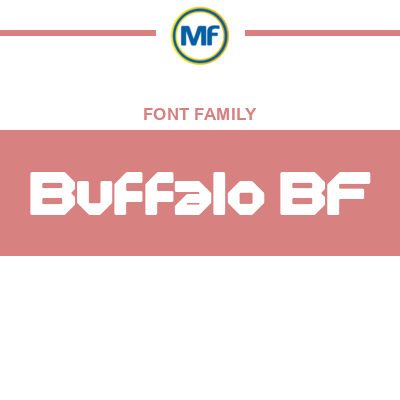 Buffalo BF Font Family: Download Free | MaisFontes