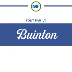 Buinton Regular: Free Font Download | MaisFontes