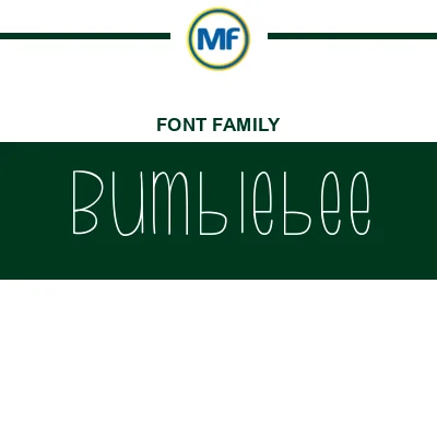Bumblebee Font Family: Download Free | MaisFontes