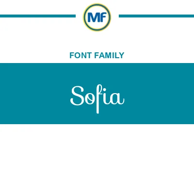 Download Sofia Fonts | MaisFontes