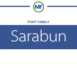 Sarabun：免费字体下载 | MaisFontes